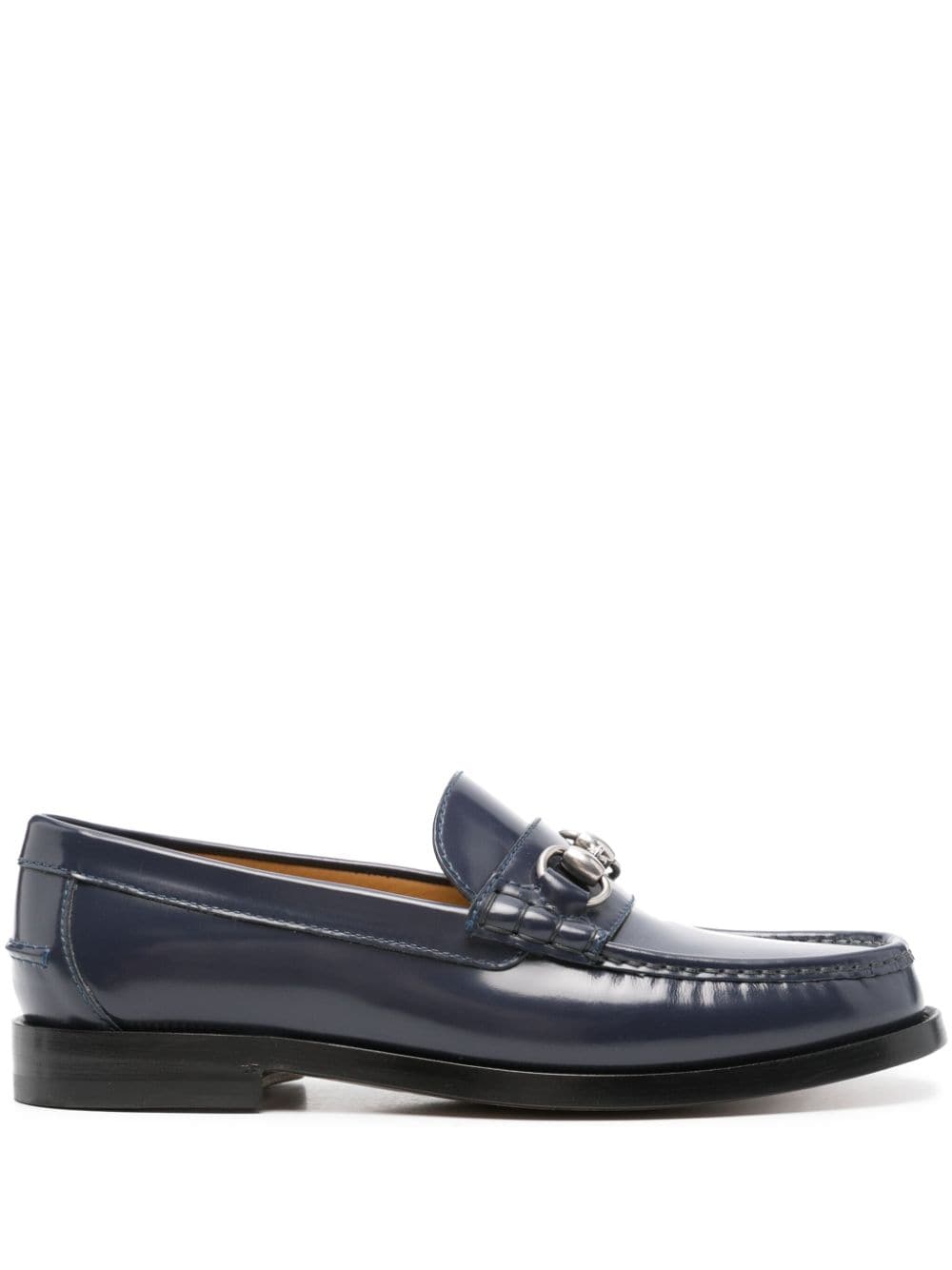 Gucci Horsebit Leather Loafers - Blue | Editorialist Gucci Horsebit Leather Loafers - Blue | Editorialist
