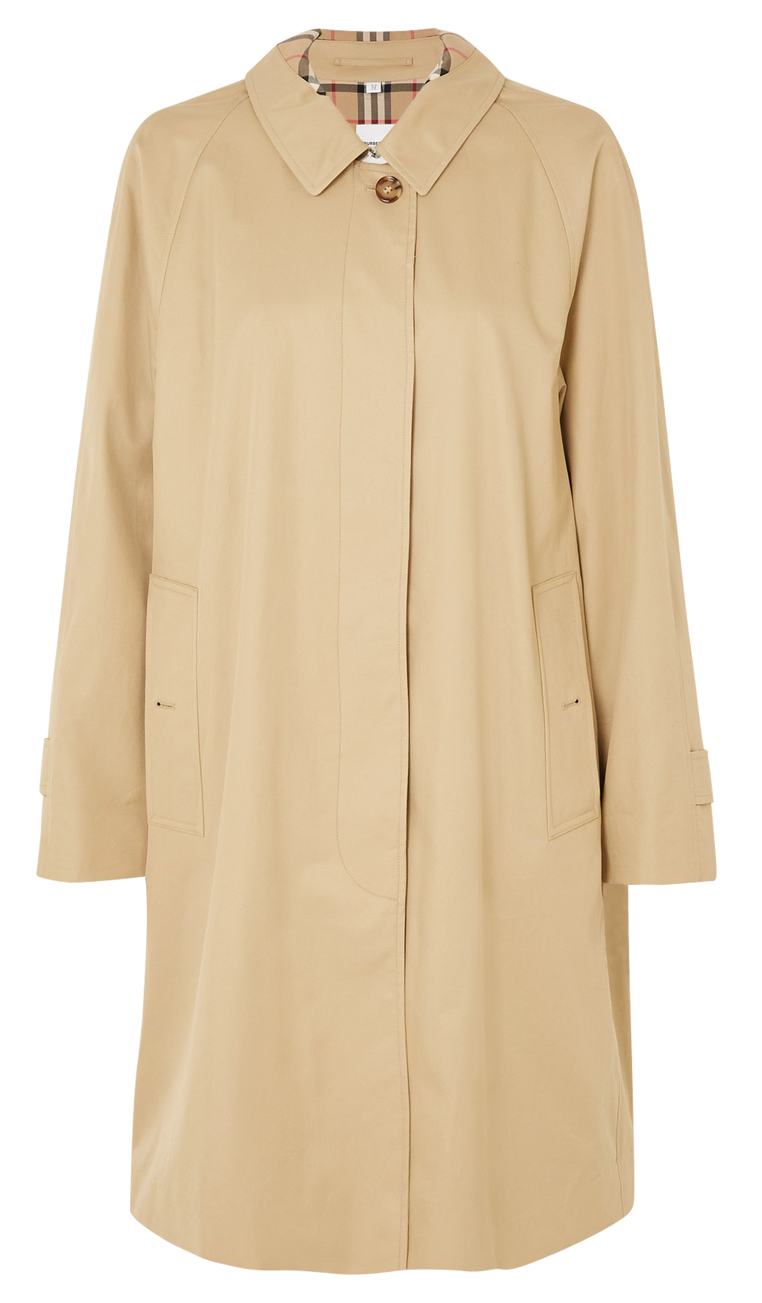 BURBERRY Burberry Camden Organic Cotton-Gabardine Car Coat