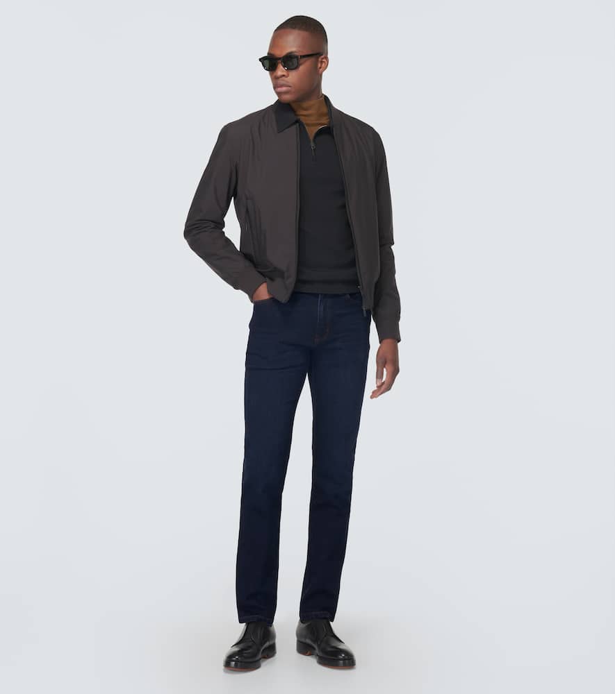 ZEGNA Zegna Roccia Low-Rise Slim Jeans