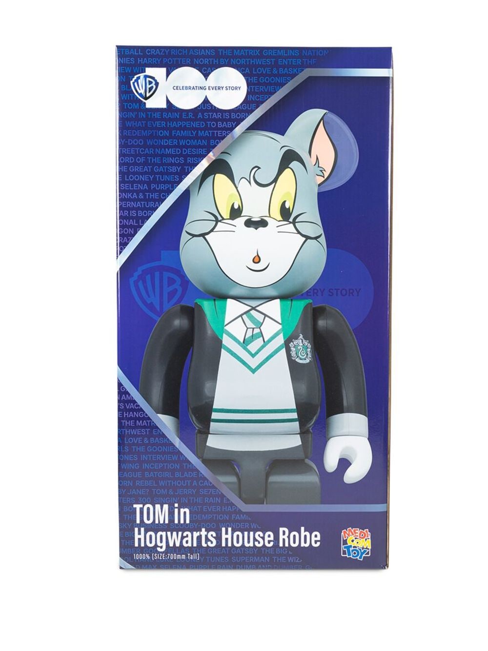 MEDICOM TOY X Tom And Jerry Tom In Hogwarts House Robe Be@rbrick