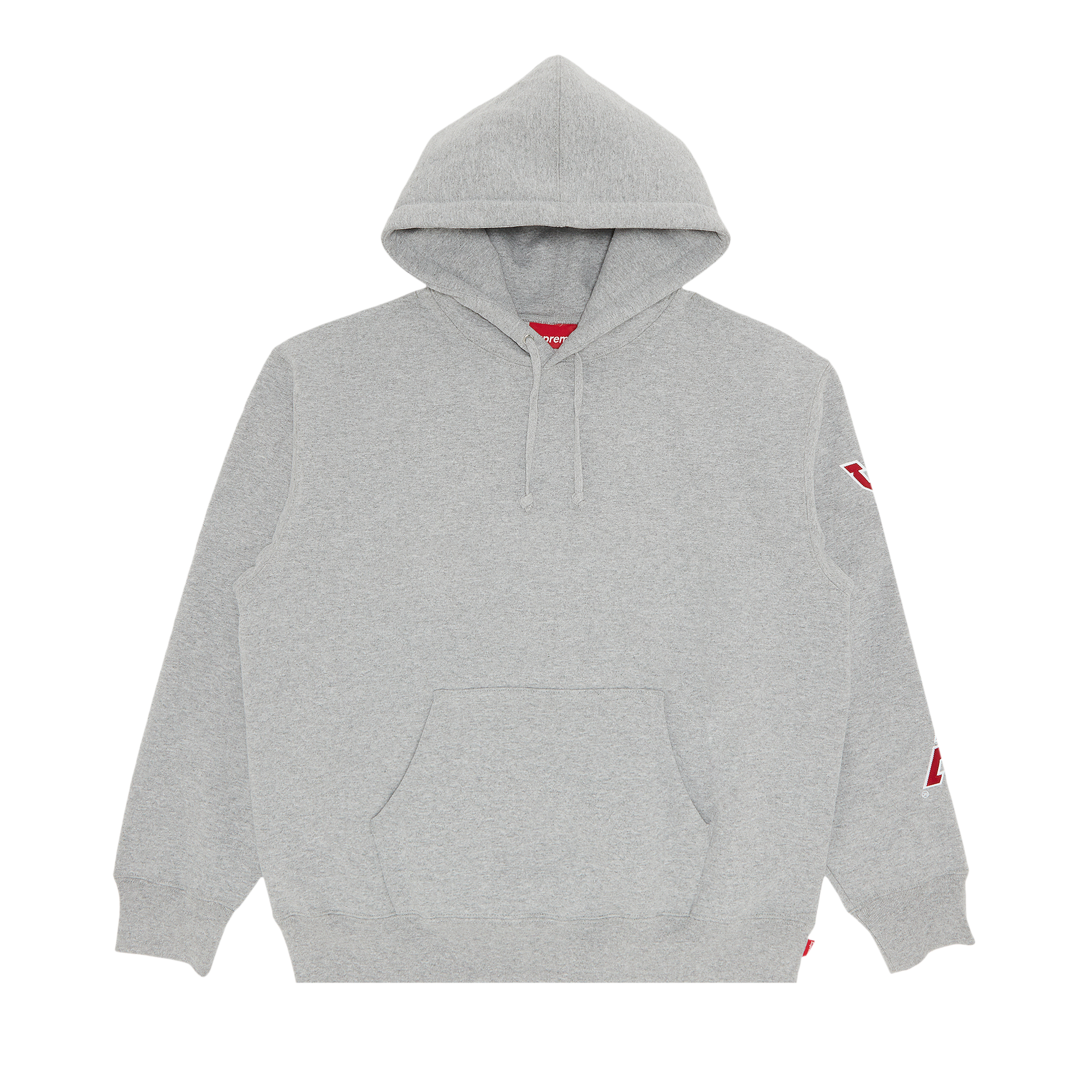 Supreme Printed Arc Hooded Sweatshirt - Yellow | Editorialist