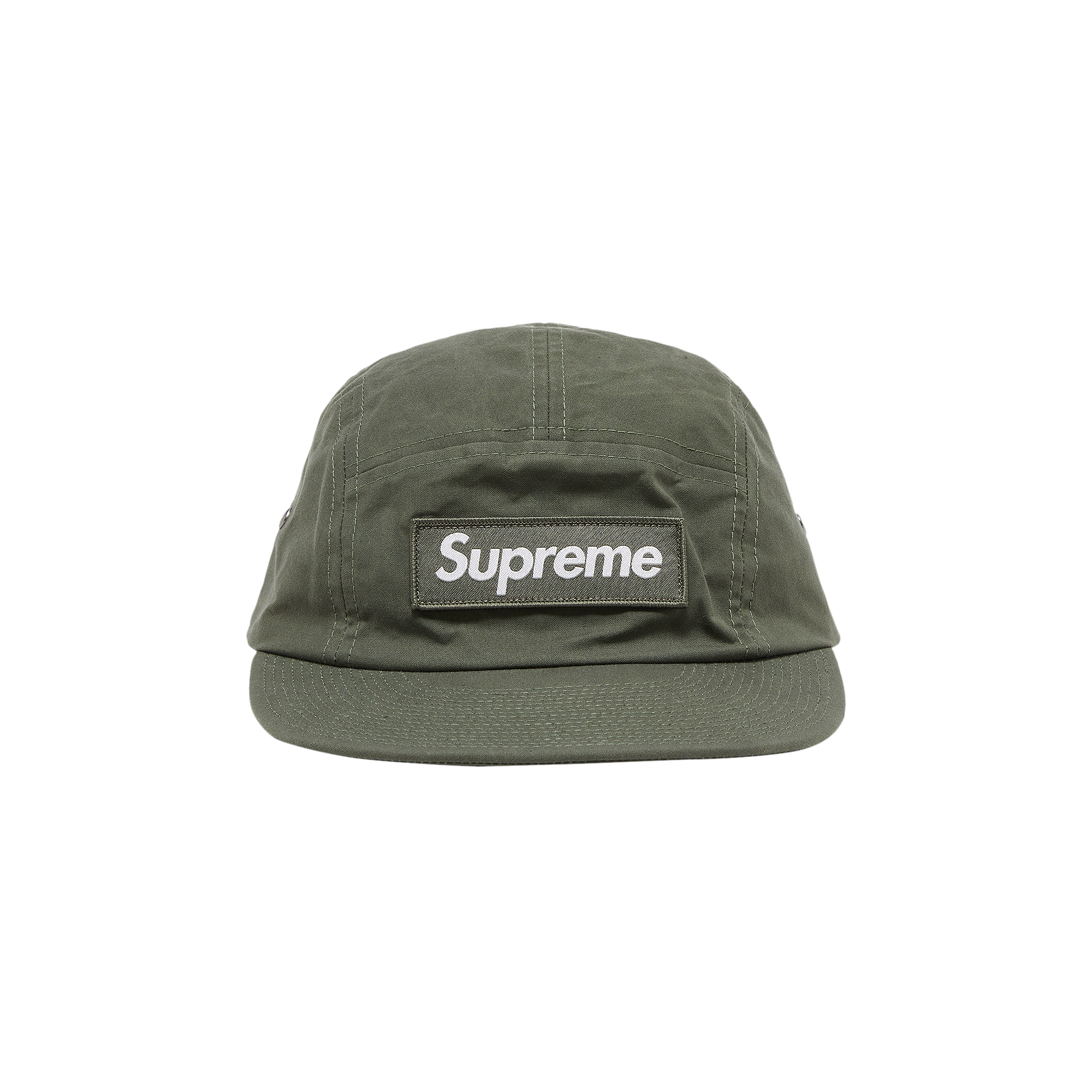 Supreme Waxed Cotton Camp Cap - Green | Editorialist