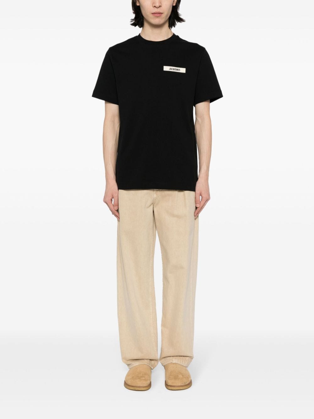 JACQUEMUS logo-patch t-shirt