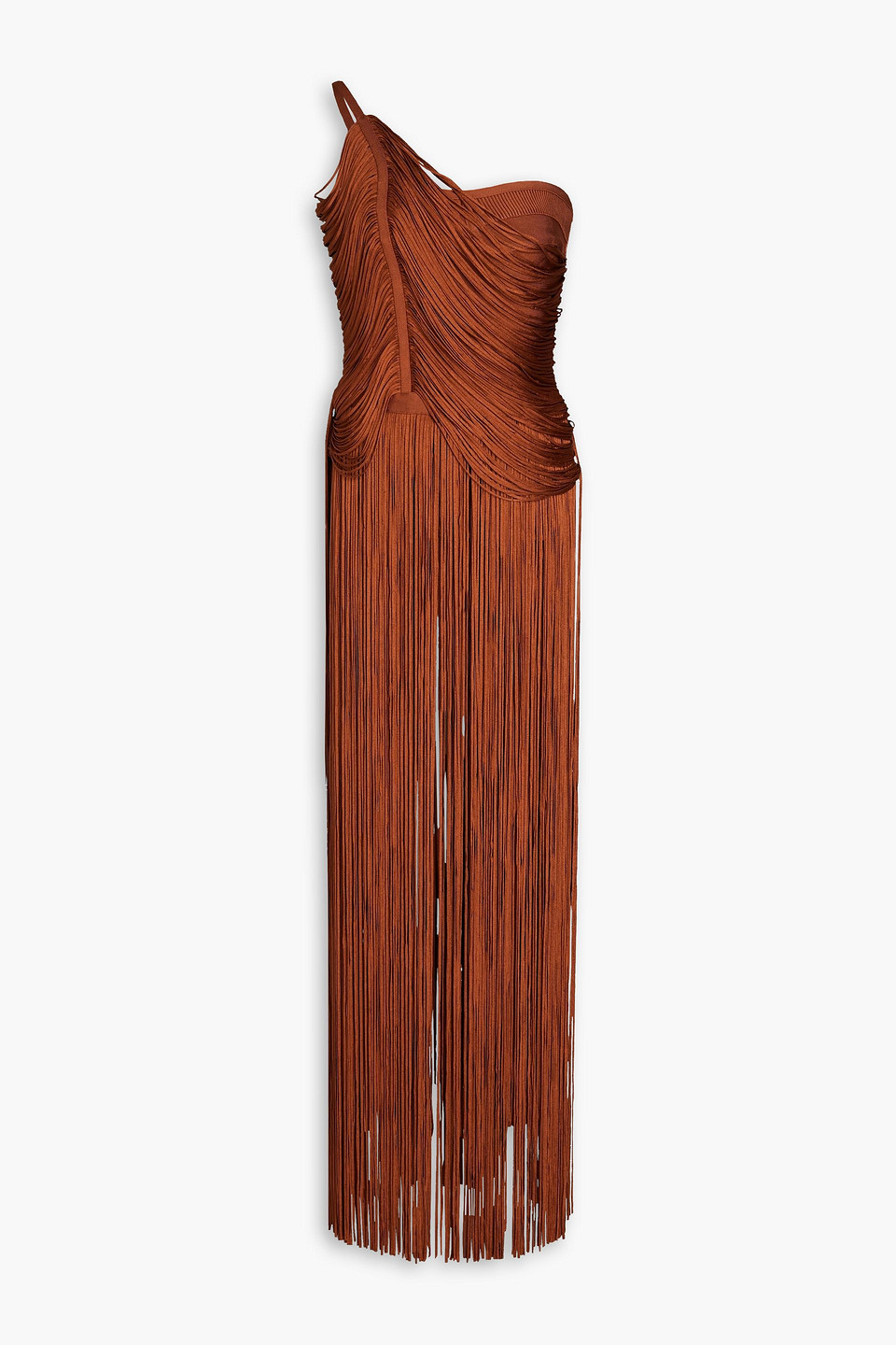 slim fit dress slacks Miss Circle Women Sorrel Gold Ruched Chiffon Long Maxi Dress