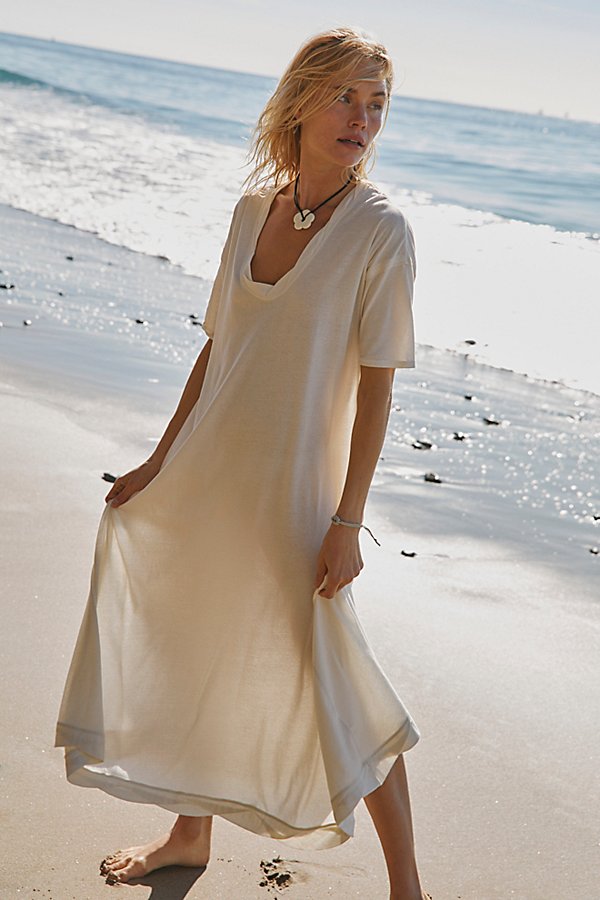 free people carter t shirt dress FREE PEOPLE Carter T-Shirt Dress