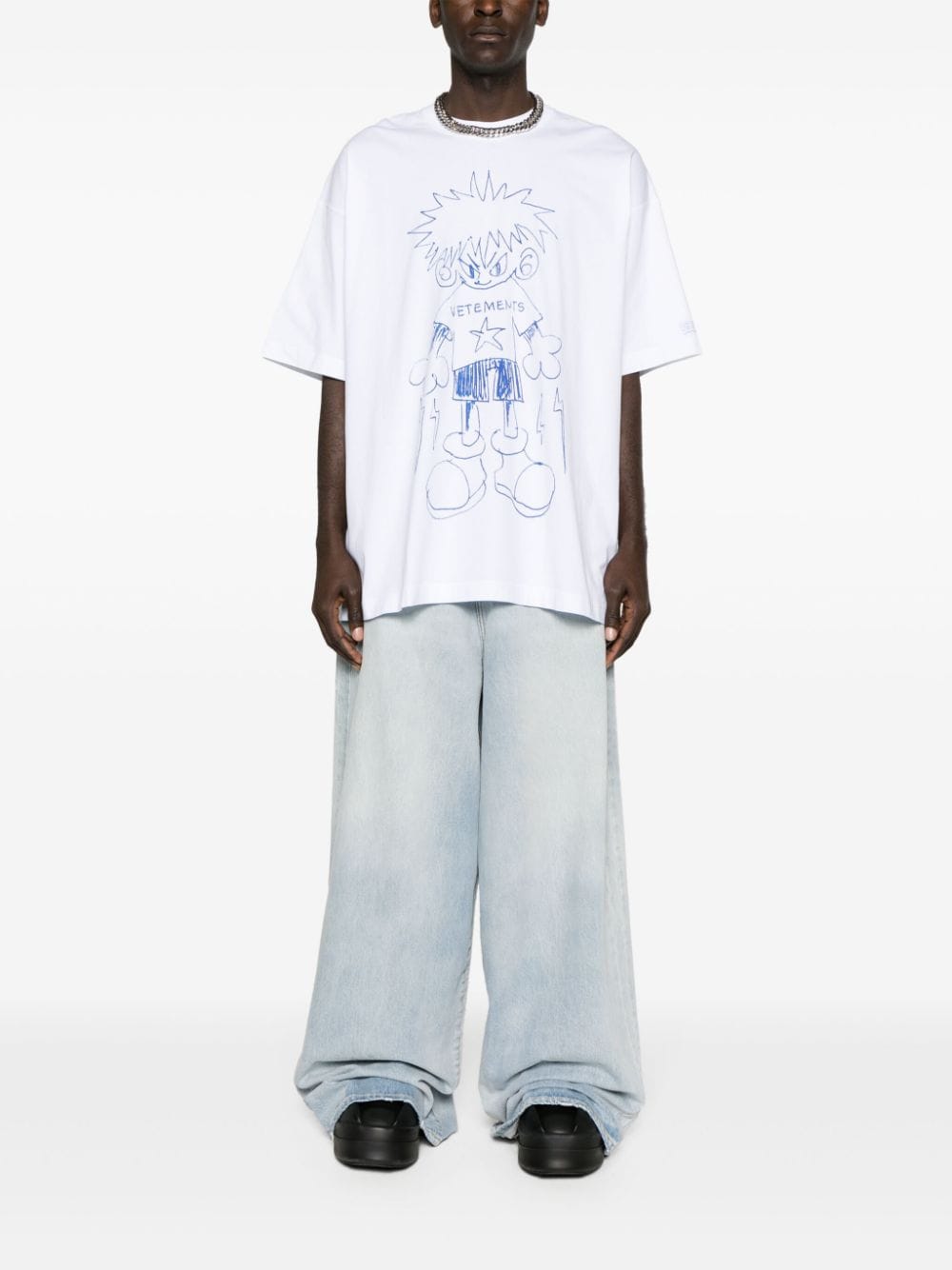 VETEMENTS VETEMENTS Big Shape Loose-Leg Jeans