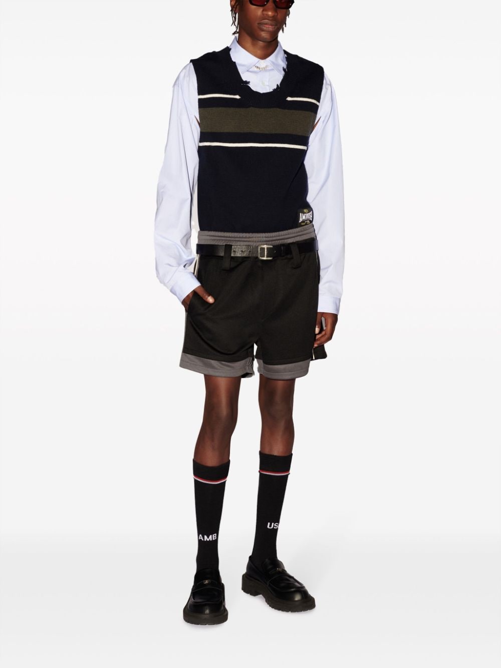 AMBUSH AMBUSH Logo-Appliqué Track Shorts