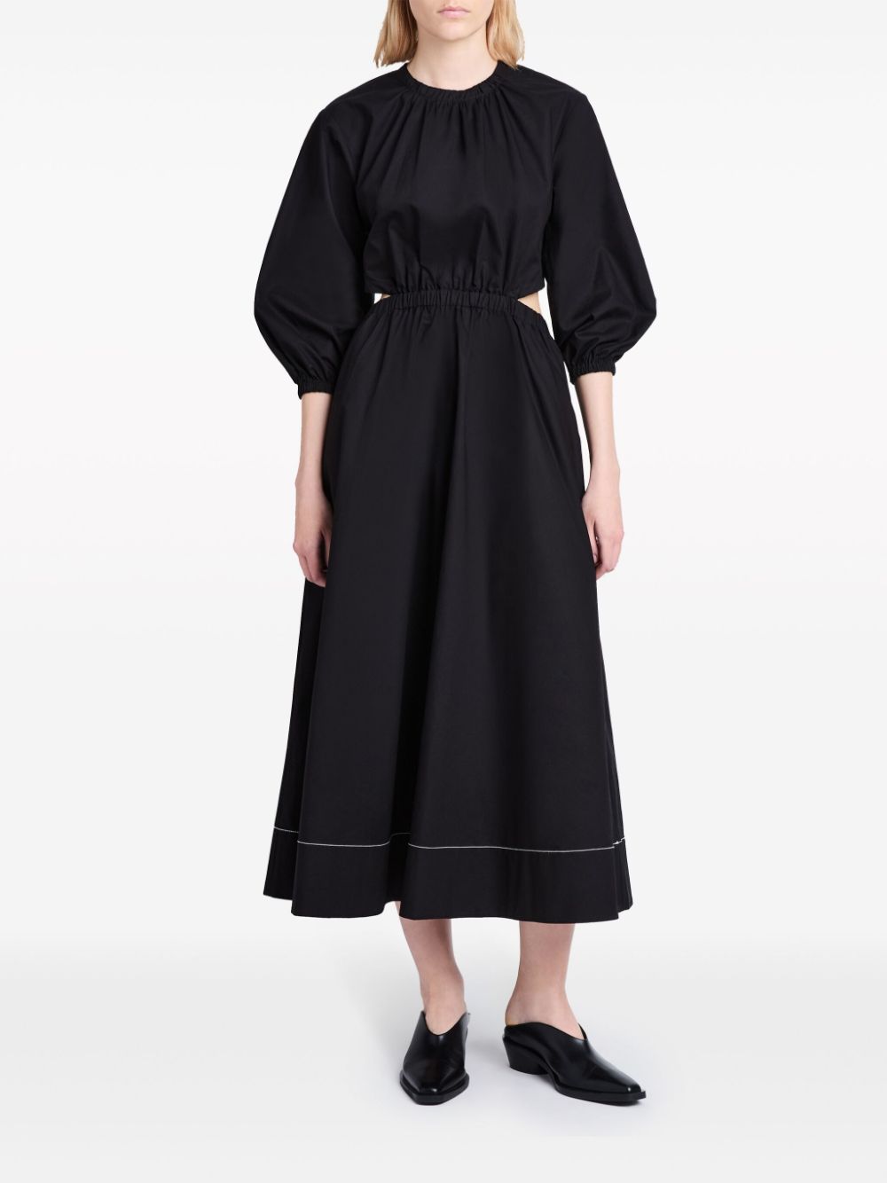 PROENZA SCHOULER WHITE LABEL Proenza Schouler White Label nora poplin dress