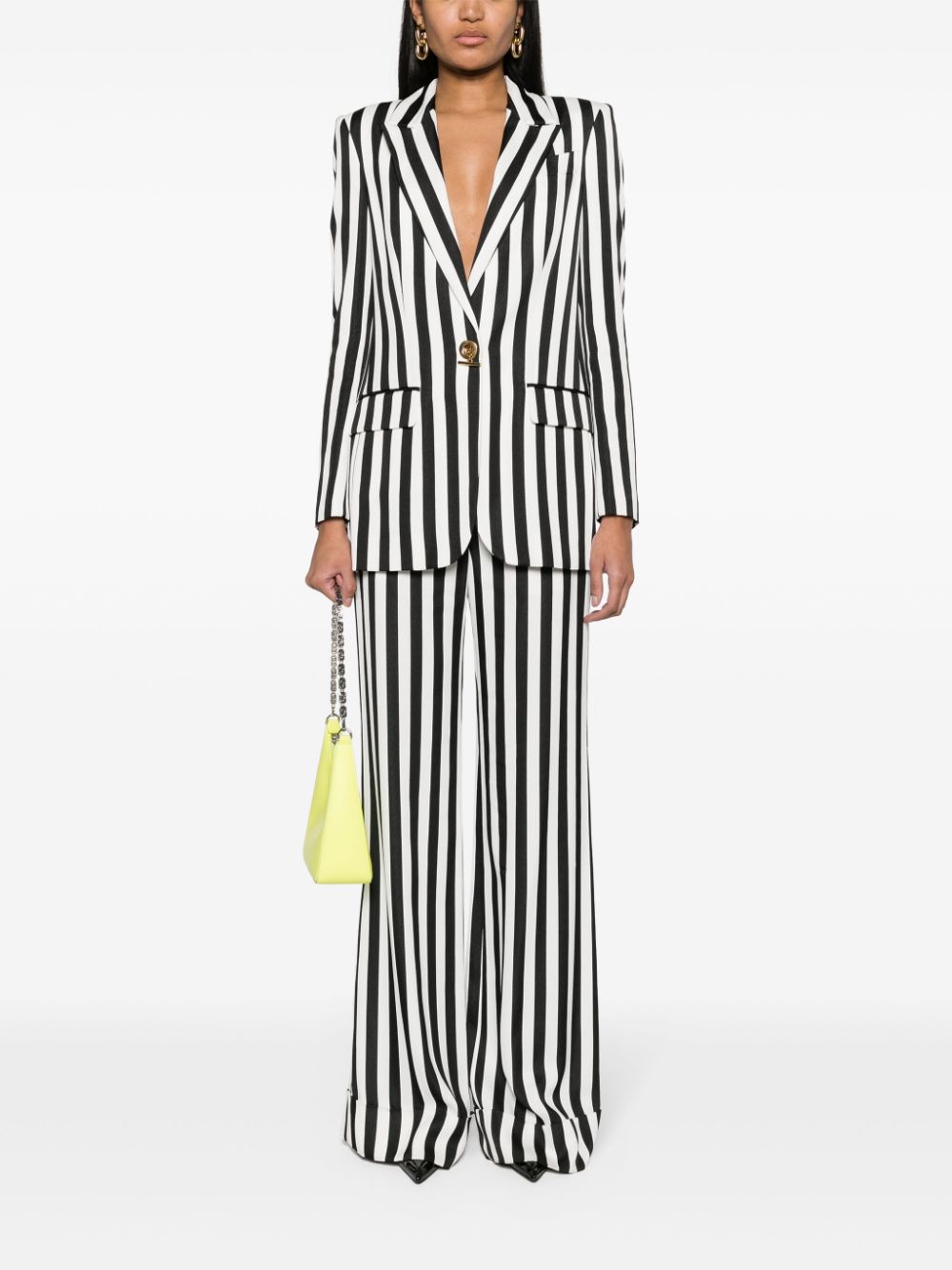 MOSCHINO Moschino Striped Satin Blazer
