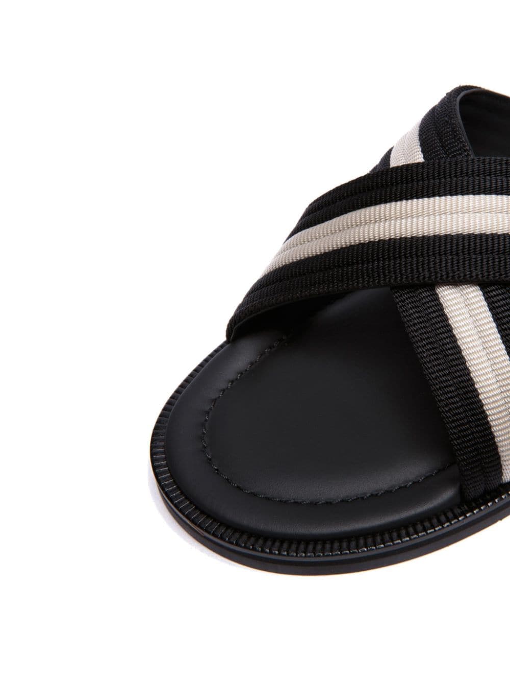 Bally Glide Crossover-Strap Sandals In Black - 76% Off  display picture 1