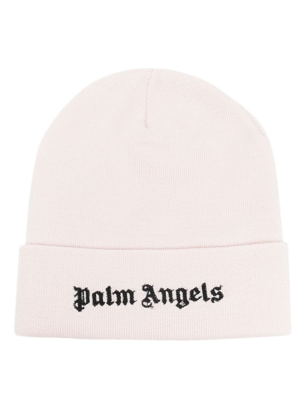 【限定値下げ！】 palm angels ビーニー　ホワイト Buy Palm Angels Embroidered Beanie - Neutrals At 10% Off