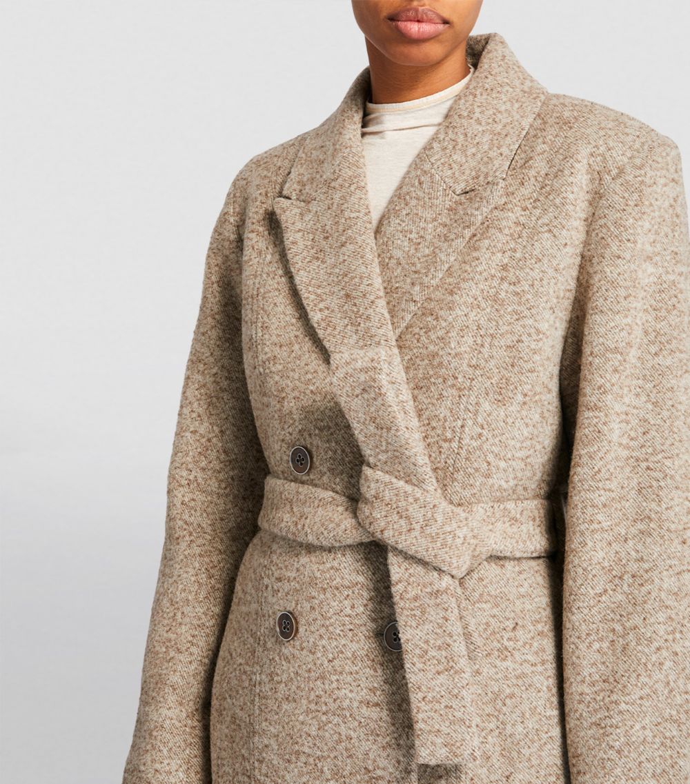 Holzweiler Belted Devotion Coat - Brown | Editorialist