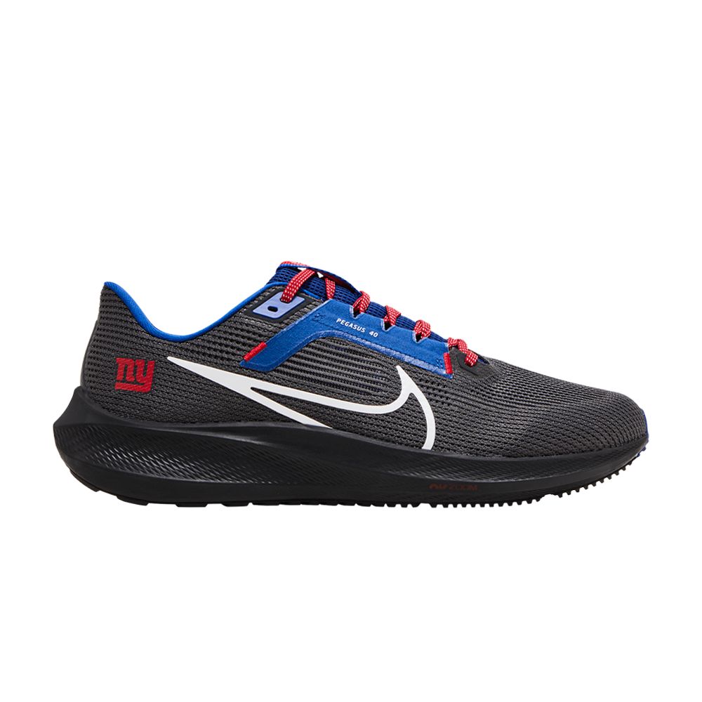 Nike Air Zoom Pegasus 40 New England Patriots Mens Running Shoes Unisex Nike Anthracite New England Patriots Zoom Pegasus 40  main image 3