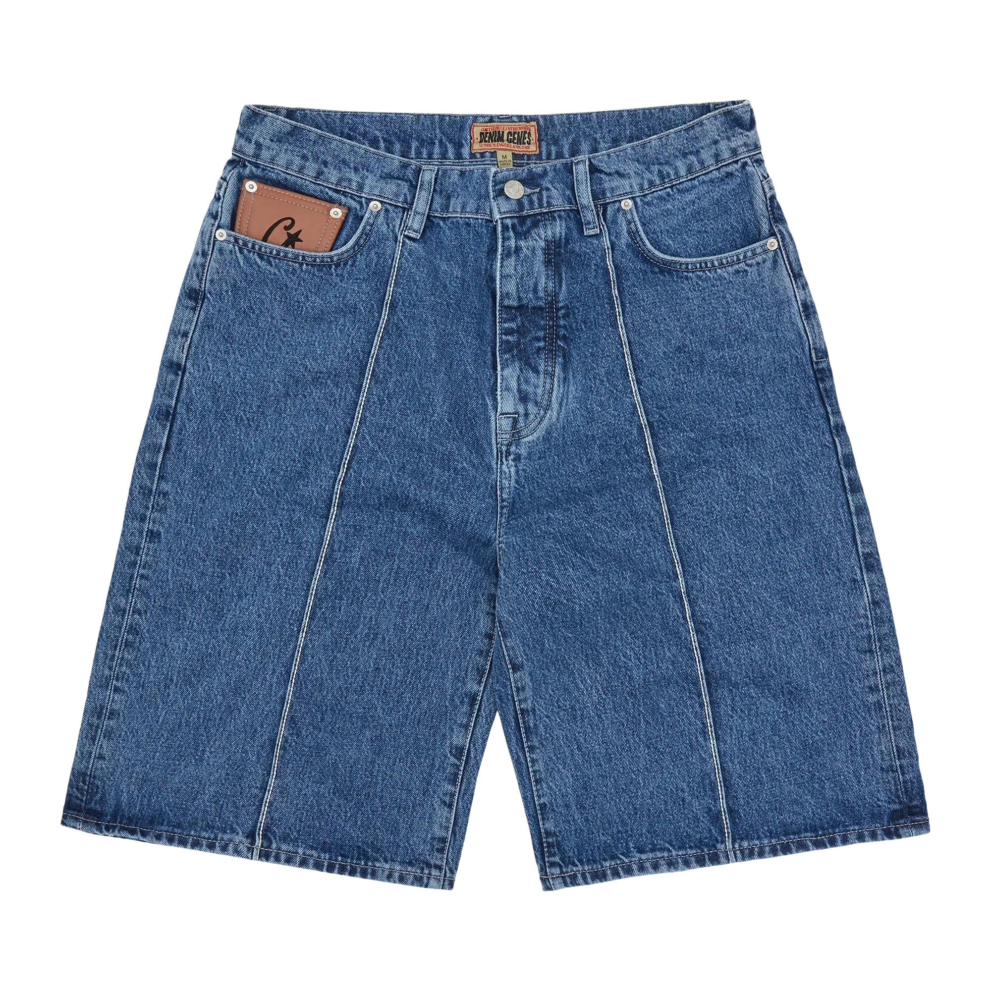 CORTEIZ Cstar Denim Jorts - Faded Blue | Editorialist