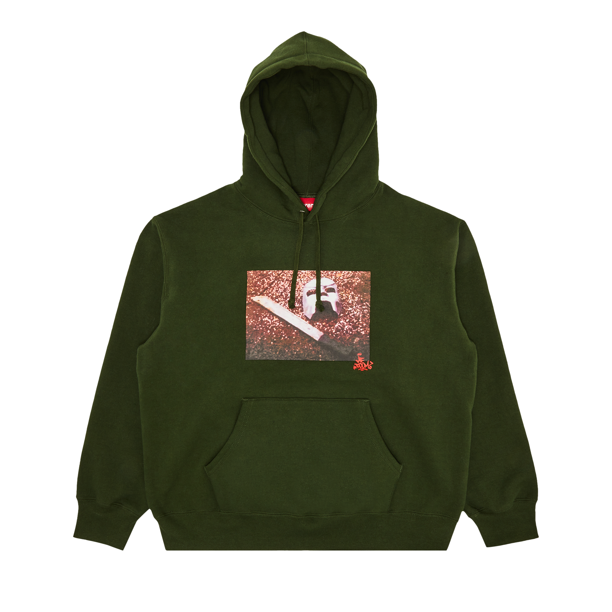 Supreme Mf Doom Hooded Sweatshirt - Green | Editorialist