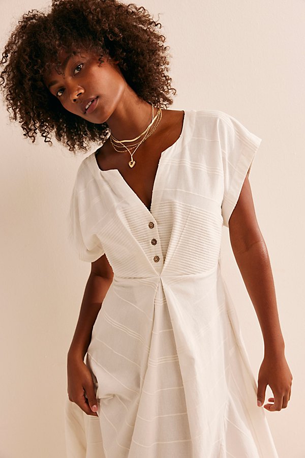 knee length dresses for ladies Free People Cecelia Midi Dress main image 0