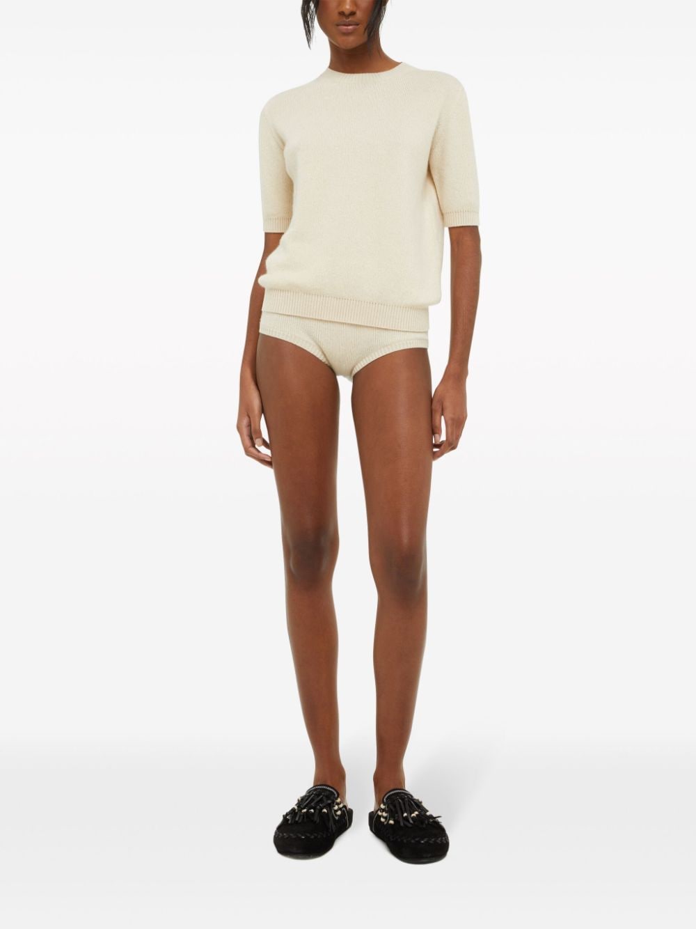 ALANUI Alanui Ribbed Knit T-Shirt