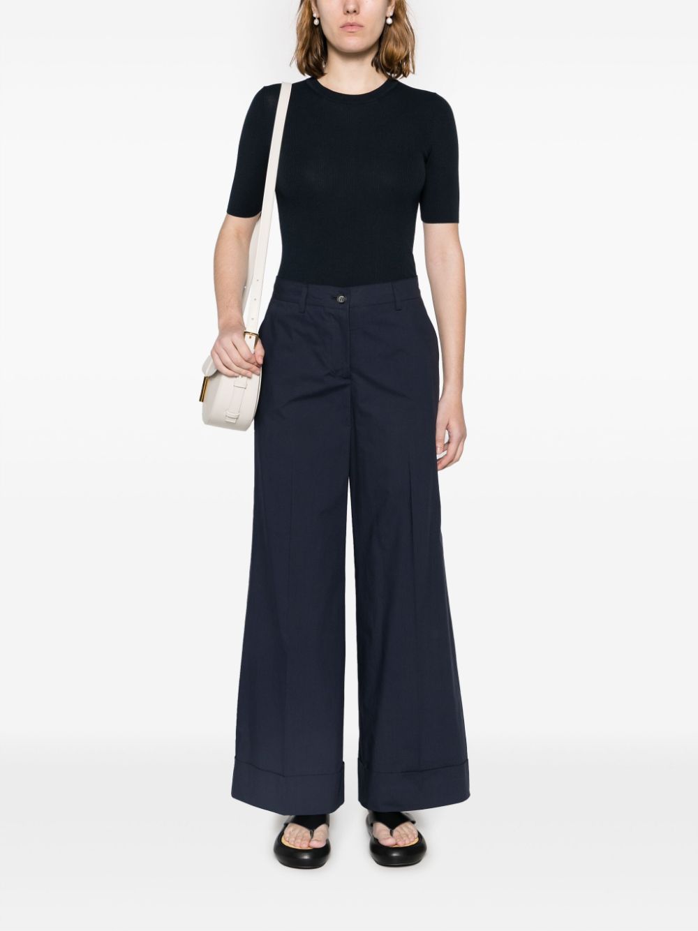 P.A.R.O.S.H P.A.R.O.S.H. Ribbed-Knit Top