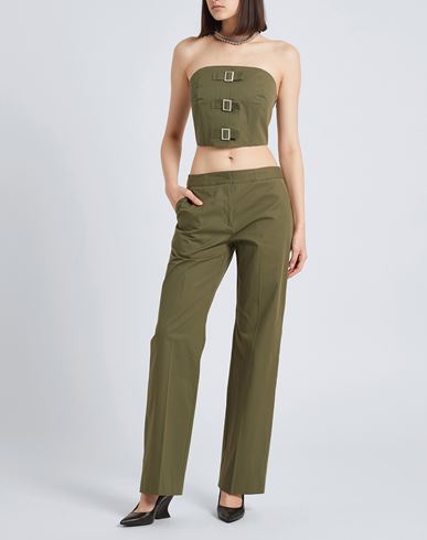 8 BY YOOX 8 by YOOX Bandeau Bustier Top with Front Buckles
