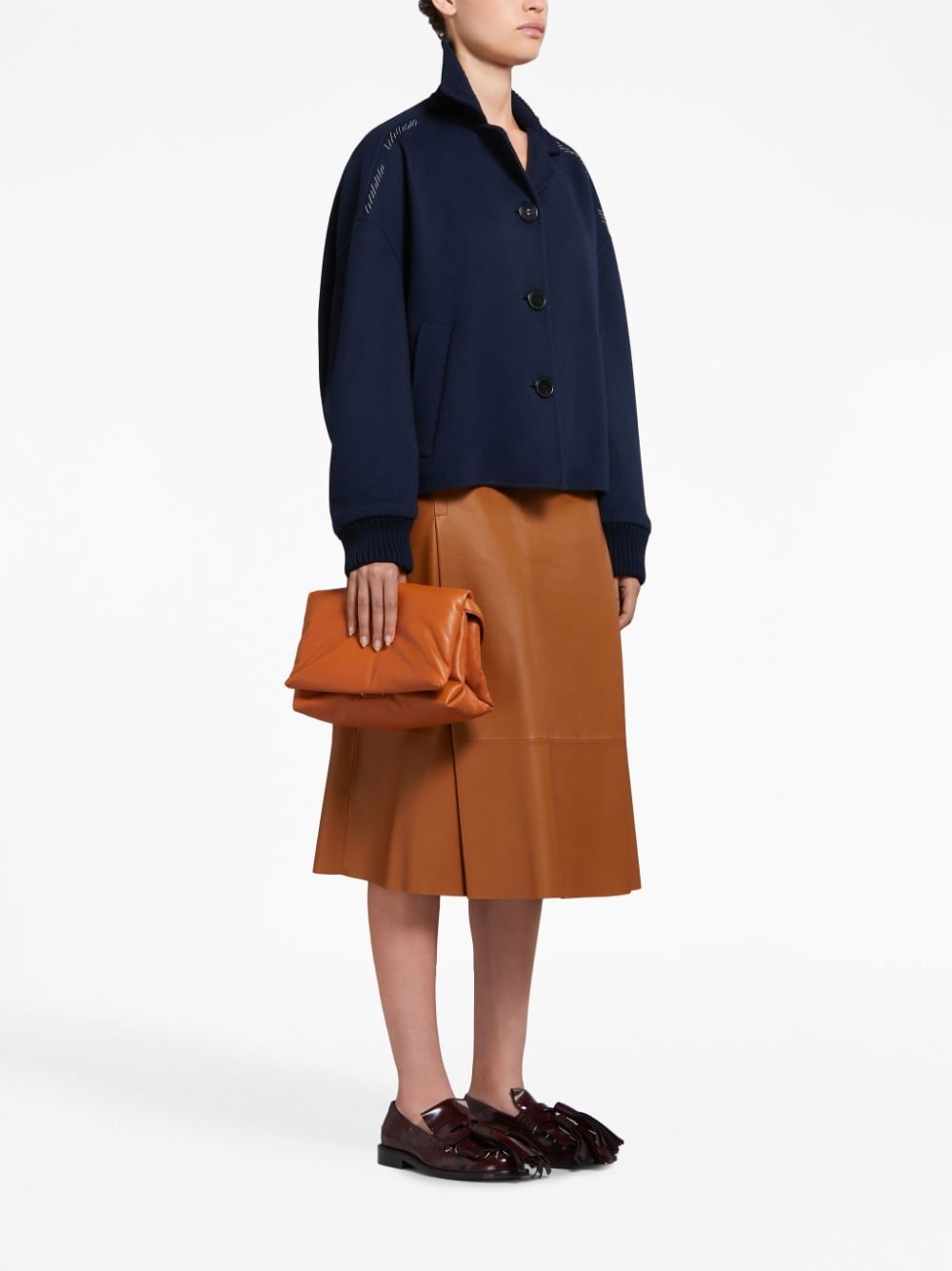 MARNI Marni Wool-Cashmere Shirt Jacket
