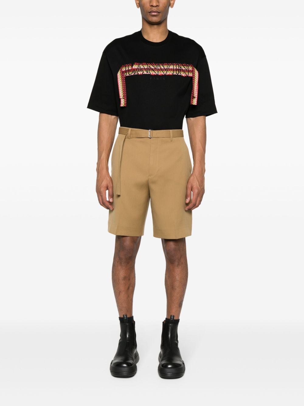 LANVIN Lanvin Pressed Crease Tailored Shorts