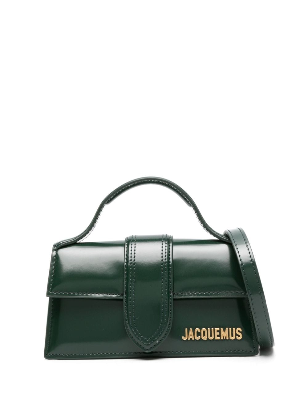 Jacquemus Le Bambino Leather Tote - Green | Editorialist