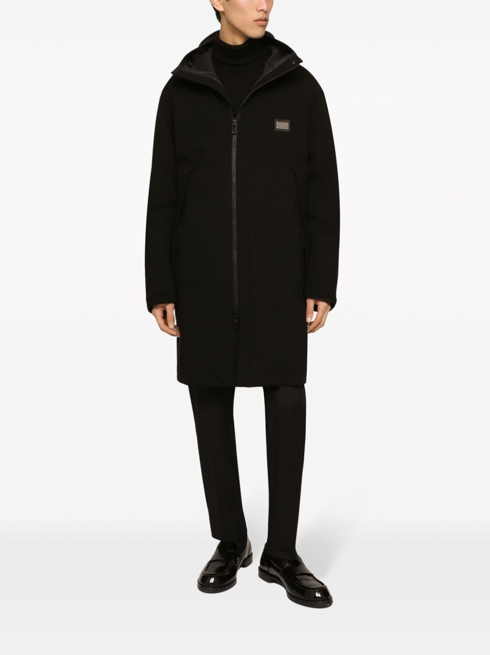 DOLCE & GABBANA Dolce & Gabbana Mid-Rise Tapered-Leg Trousers