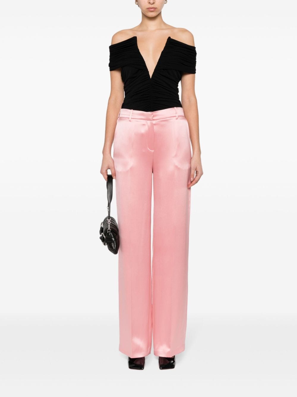 MAGDA BUTRYM Magda Butrym High-Waisted Wide-Leg Trousers