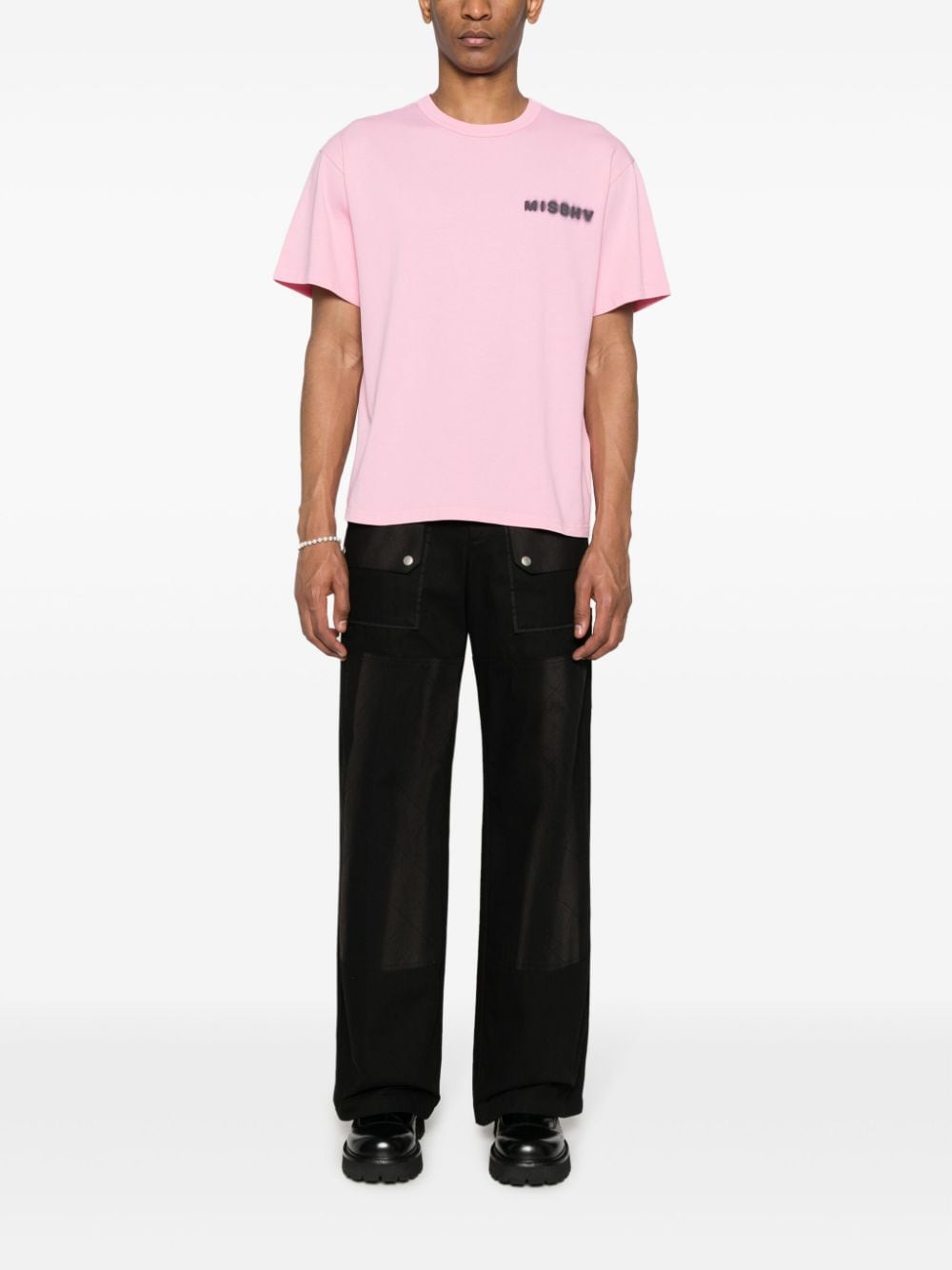 MISBHV logo-print cotton t-shirt