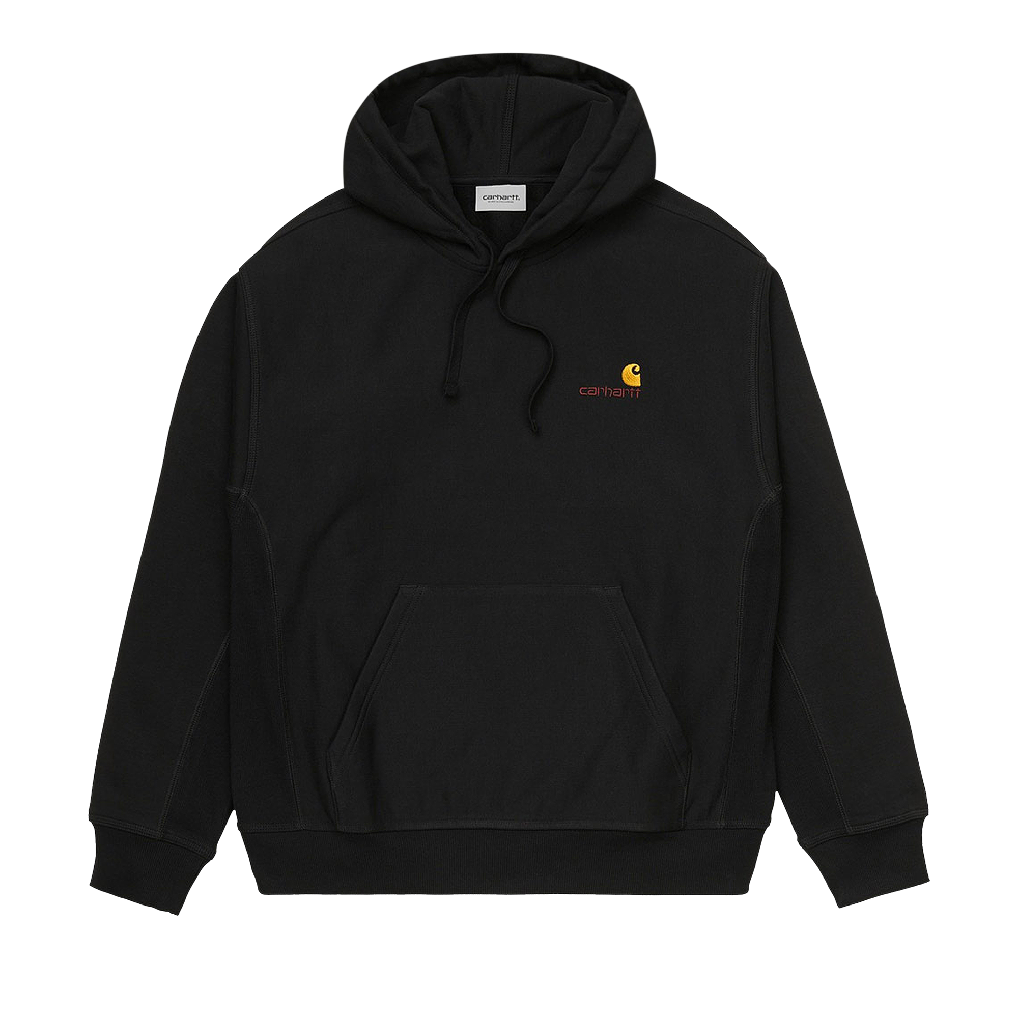 Supreme Raised Script Hooded Sweatshirt - Black | Editorialist