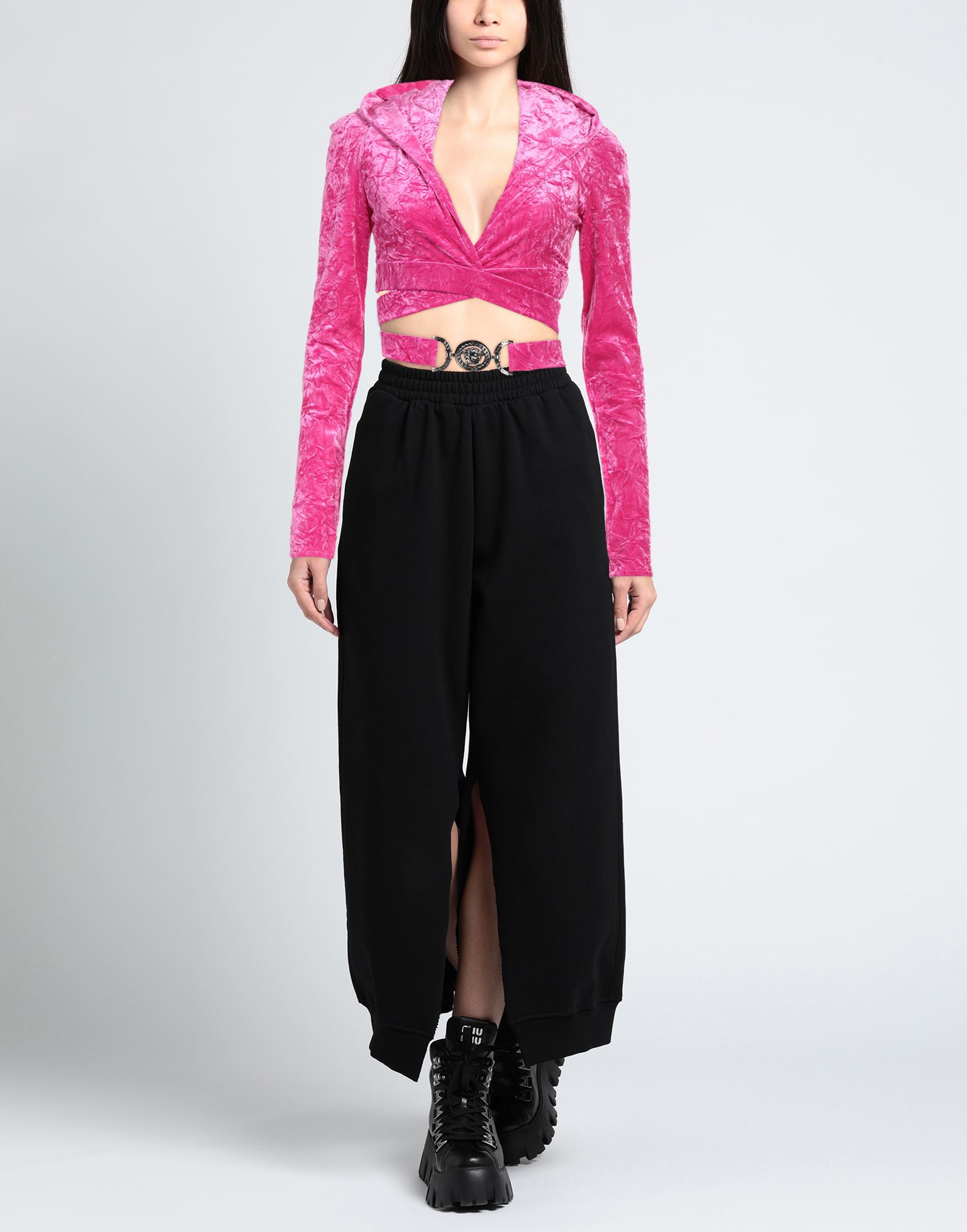 VERSACE Crop Top Fuchsia