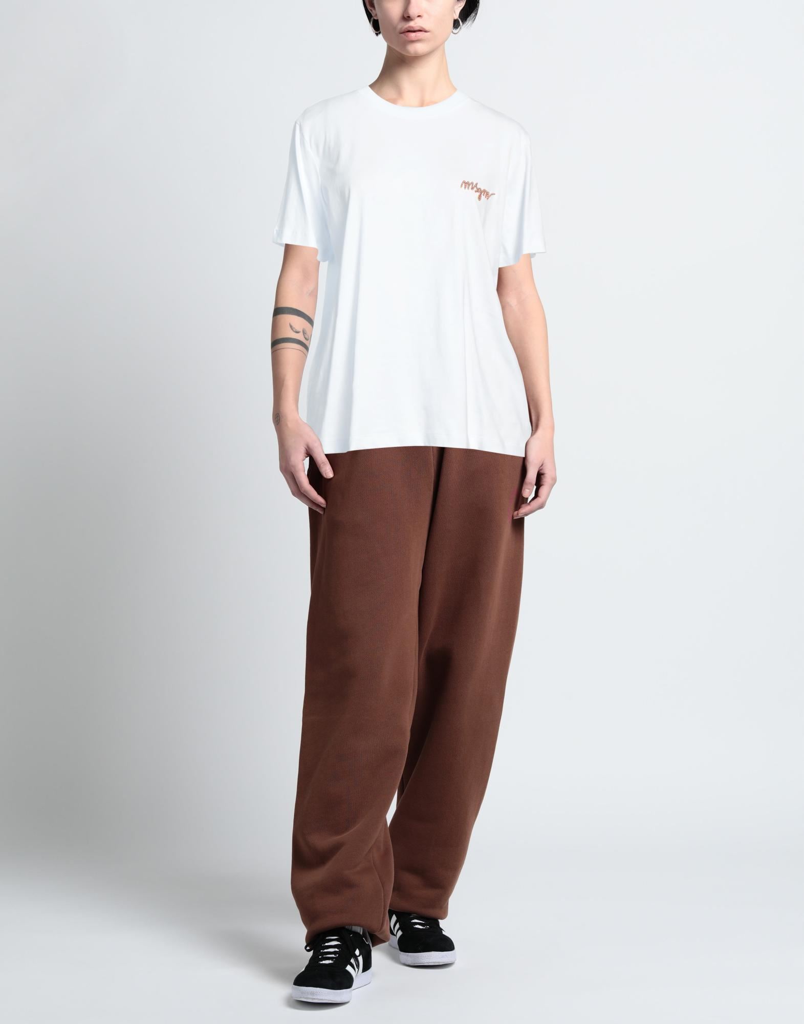 MSGM MSGM Embroidered T-shirt
