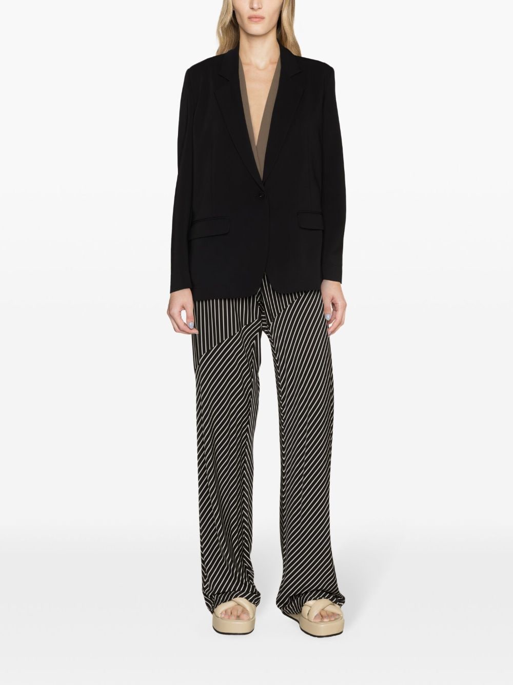 FORTE_FORTE Forte Forte Tailored Single-Breasted Blazer