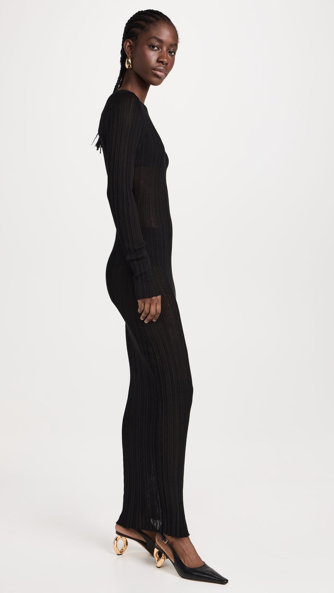 Lioness Prophecy Maxi Dress - Onyx | Editorialist