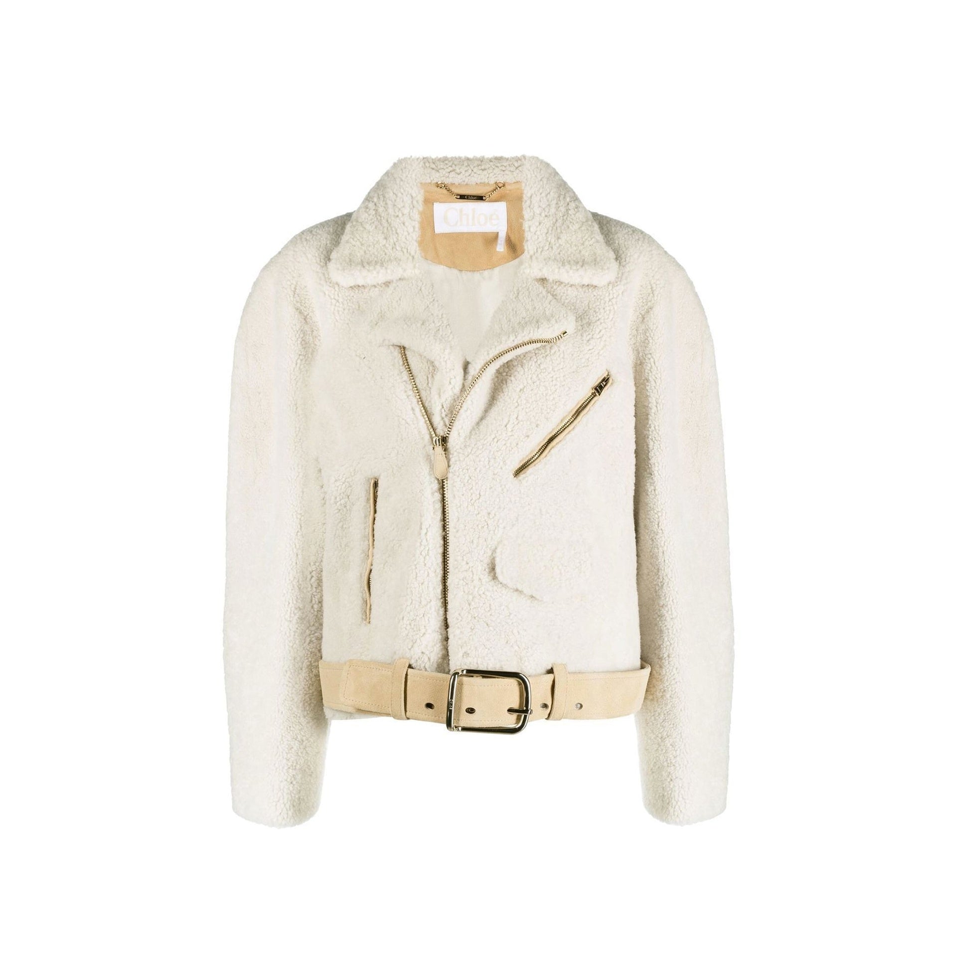 CHLOÉ Chloe Faux Fur Jacket