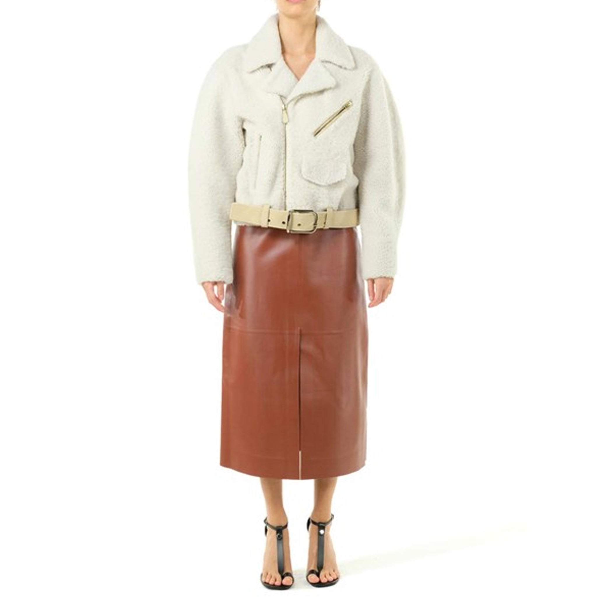 CHLOÉ Chloe Faux Fur Jacket