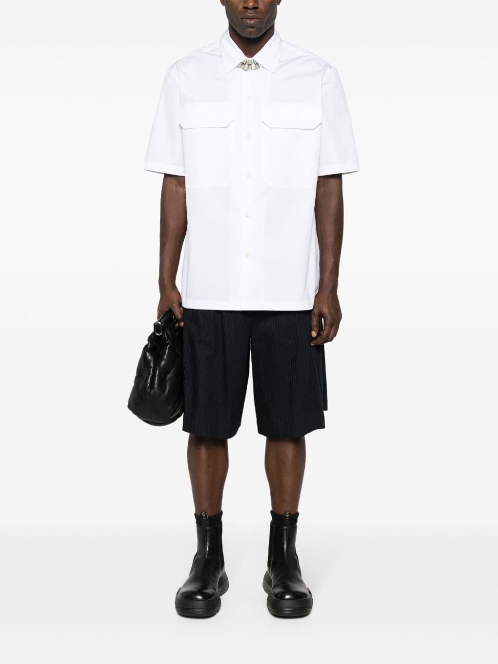 JIL SANDER short-sleeve cotton shirt
