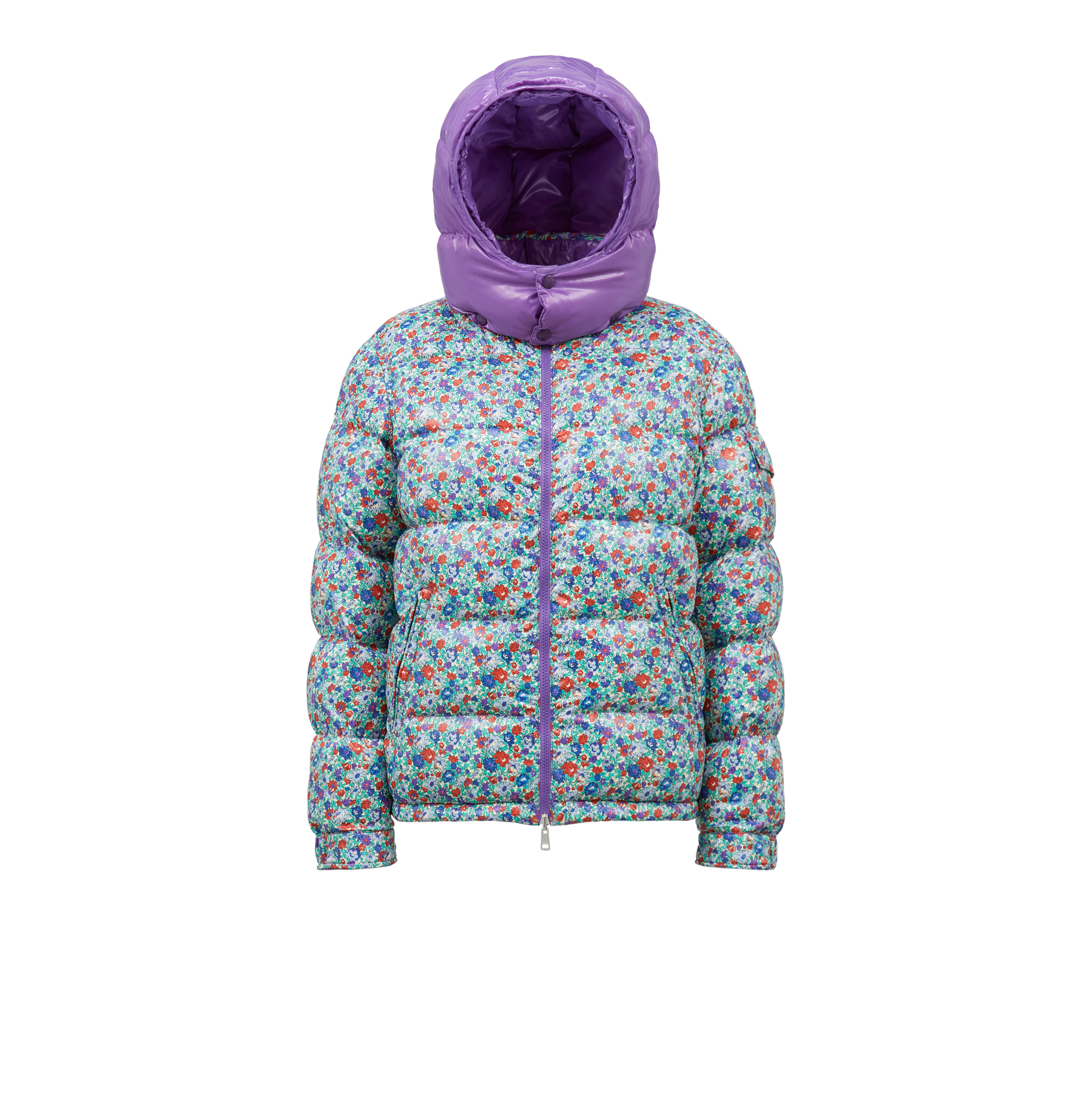Moncler + Liberty London Guimard Short Down Jacket - Multicolor