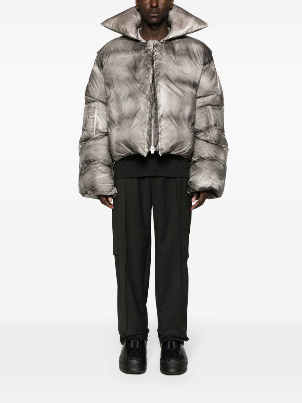 HELIOT EMIL Sculptural Down Puffer Jacket