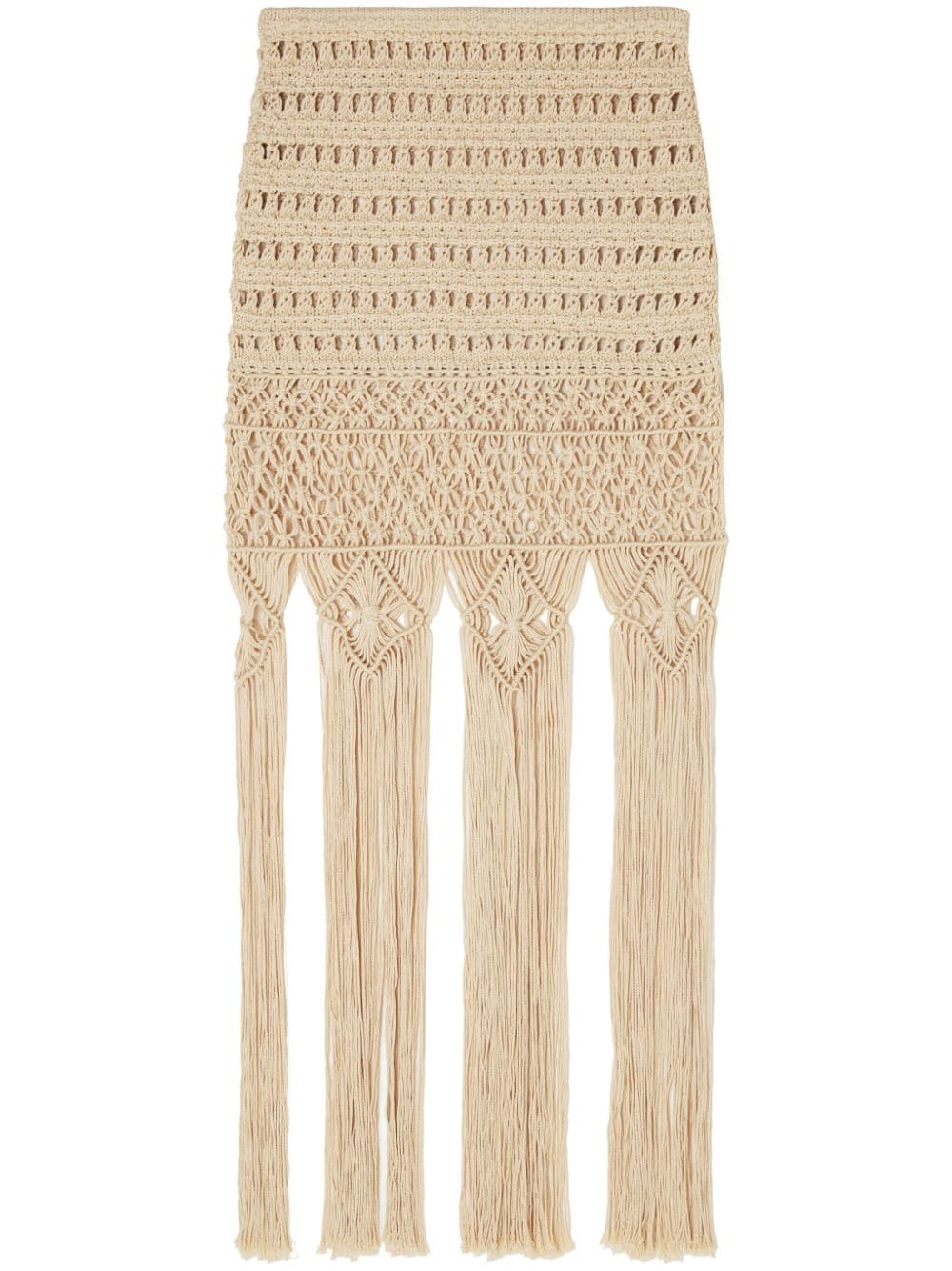 ALANUI Alanui Crochet Maxi Skirt