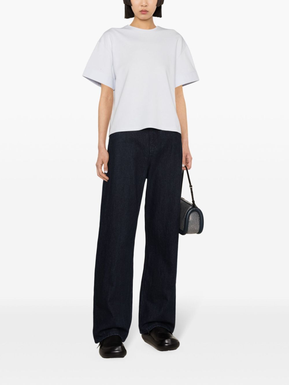 THEORY Piqué Cotton T-Shirt