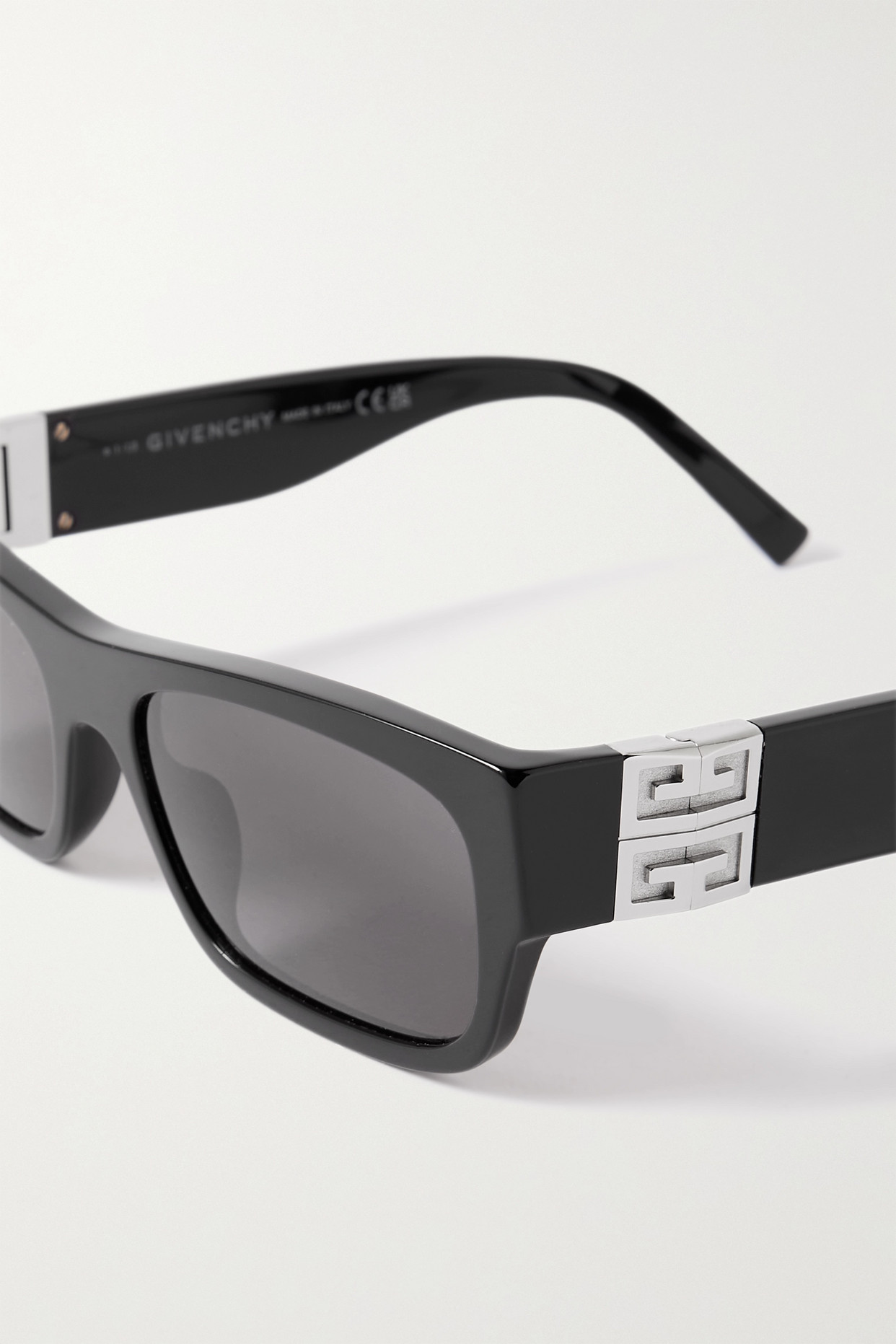 Givenchy 4g Rectangular Sunglasses In Black - 60% Off  display picture 2