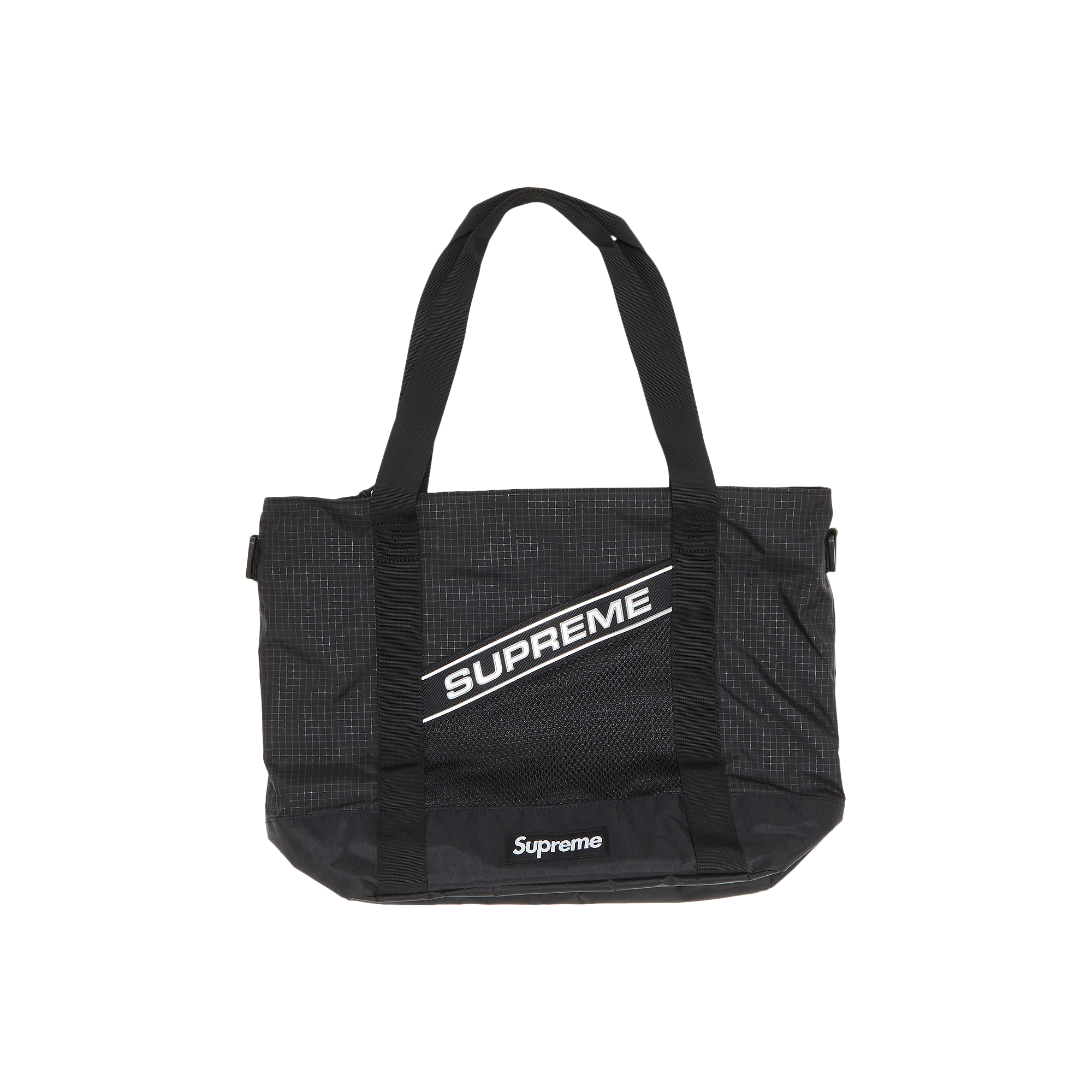 Supreme Fw23 Tote Bag - Black | Editorialist