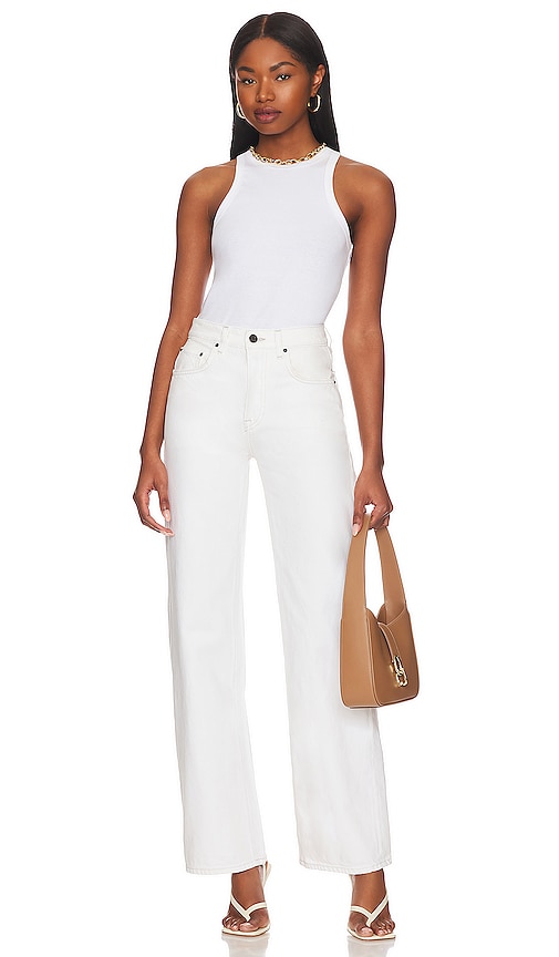 GRLFRND Brooklyn High-Rise Straight Jeans