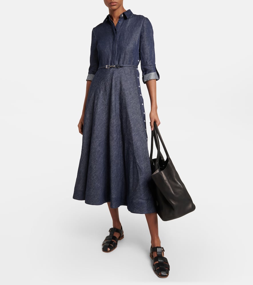 hunter bell marley embroidered midi dress Hunter Bell Marley Dress