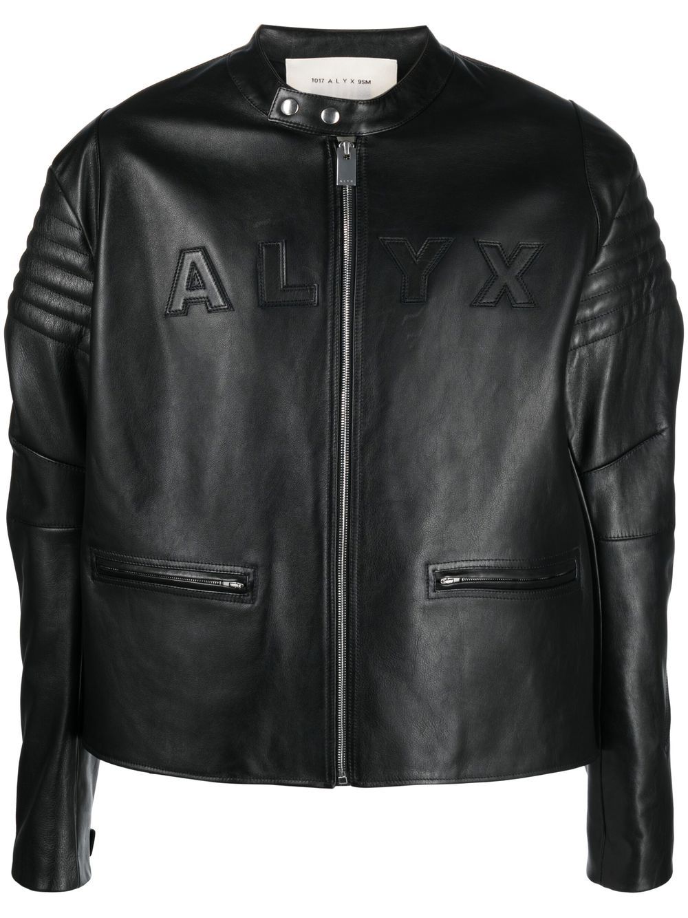 1017 ALYX 9SM 1017 ALYX 9SM Logo-Embossed Leather Jacket