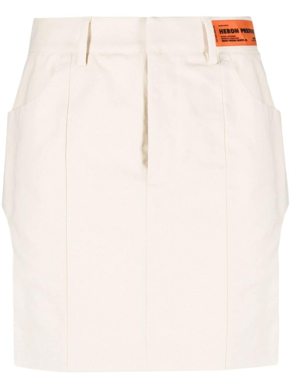 HERON PRESTON Heron Preston Fitted Mini Skirt