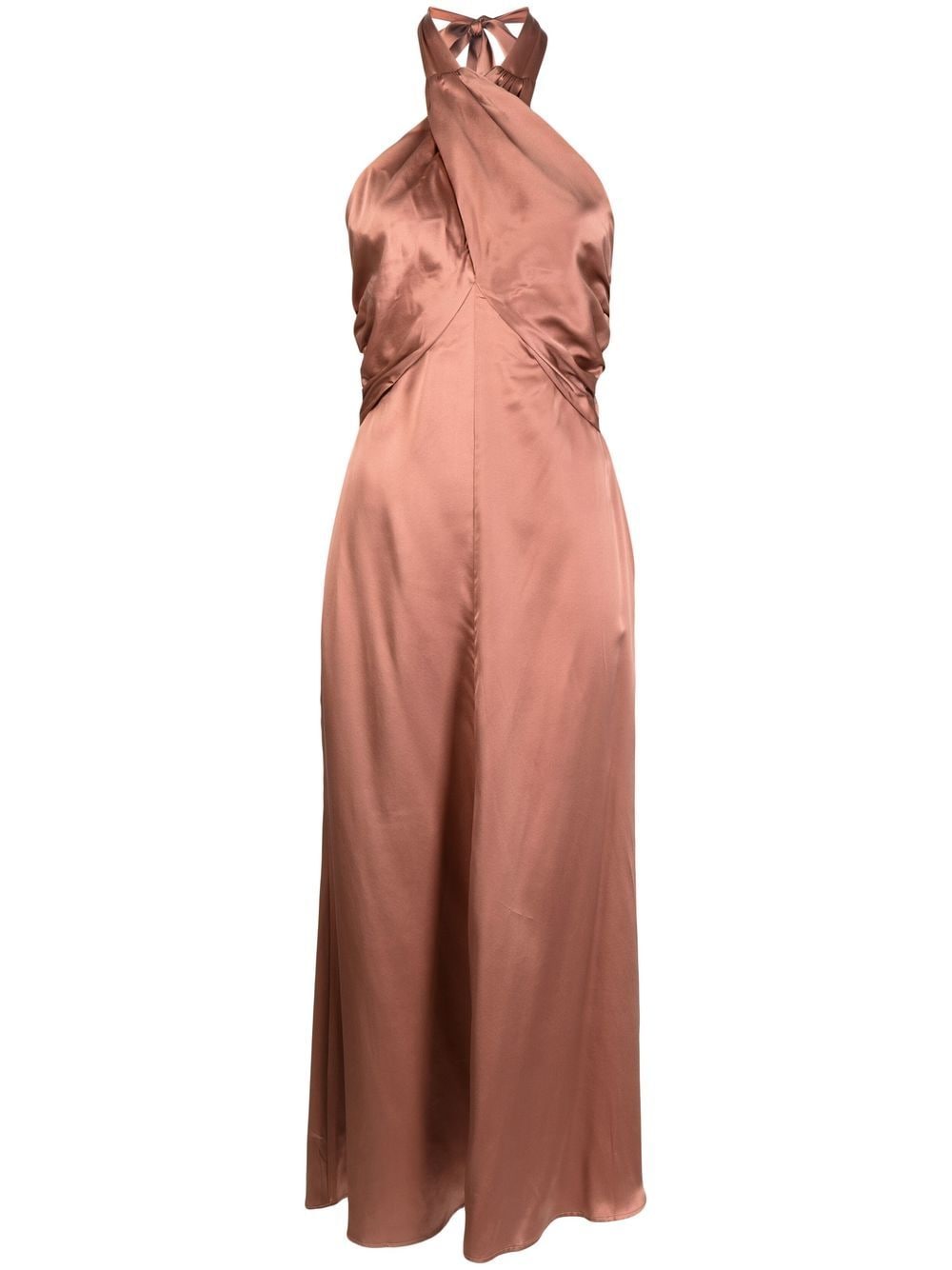 maddison silk dress reformation Reformation Maddison Silk Maxi Dress In Pink - 50% Off