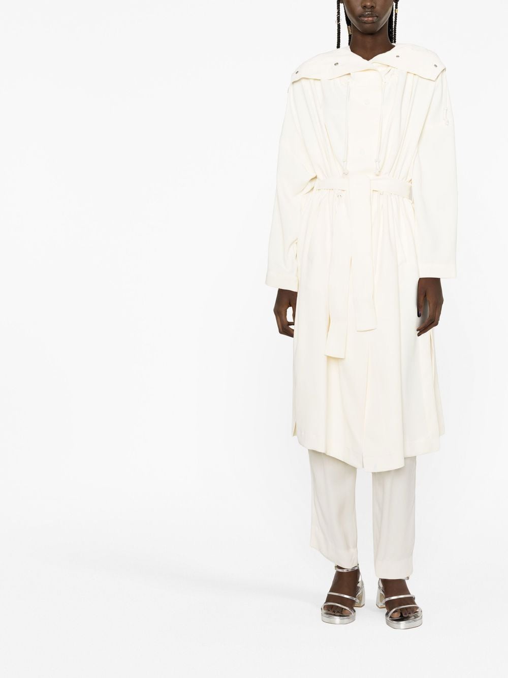 TWINSET TWINSET Drawstring Waist Duster Coat