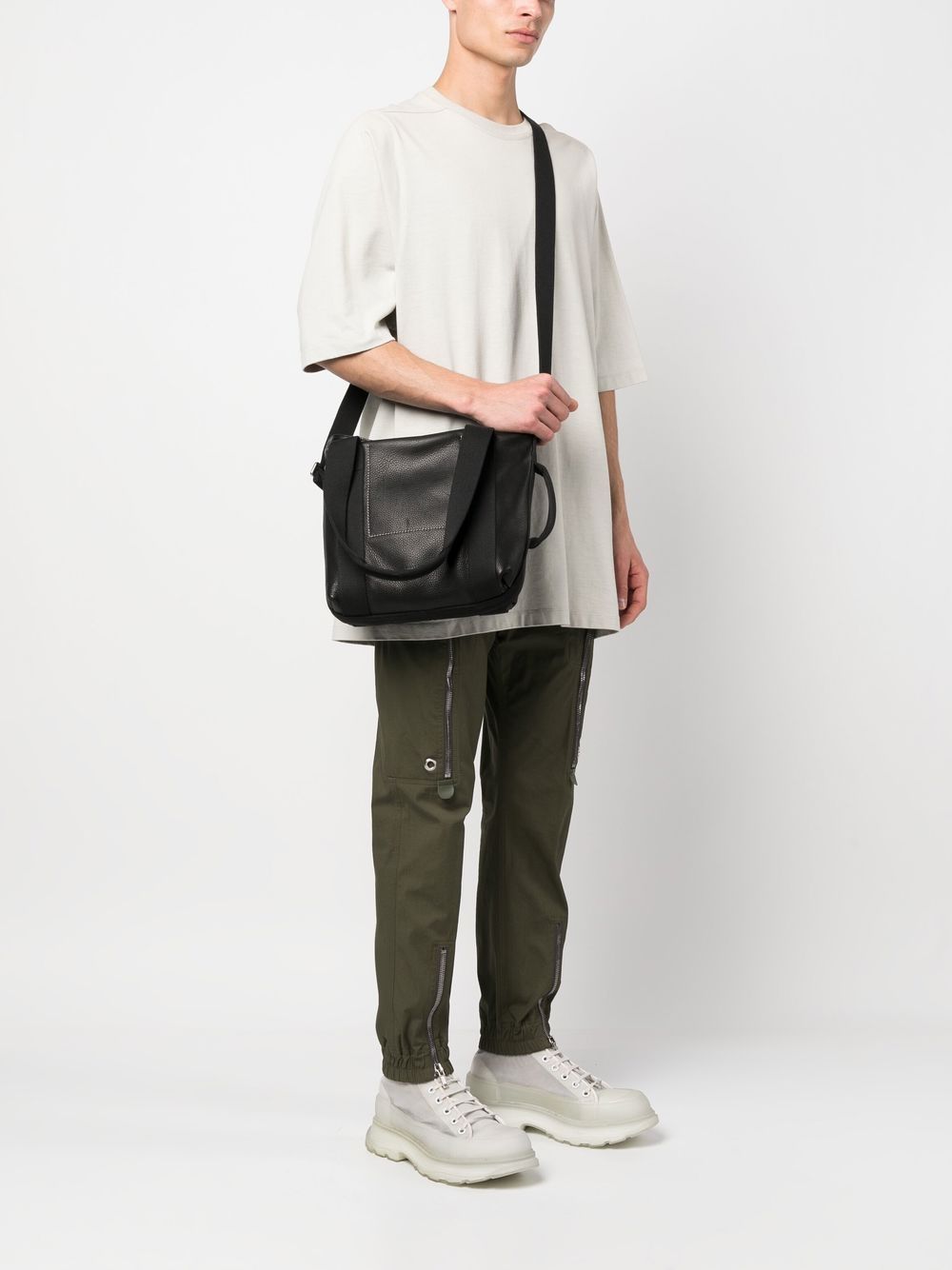 Rick Owens Mini Trolley Tote Bag - Black | Editorialist